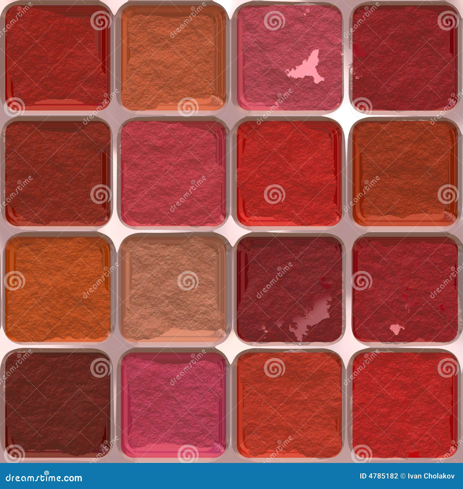 Makeup compact stock illustration. Illustration of cosmetics - 4785182