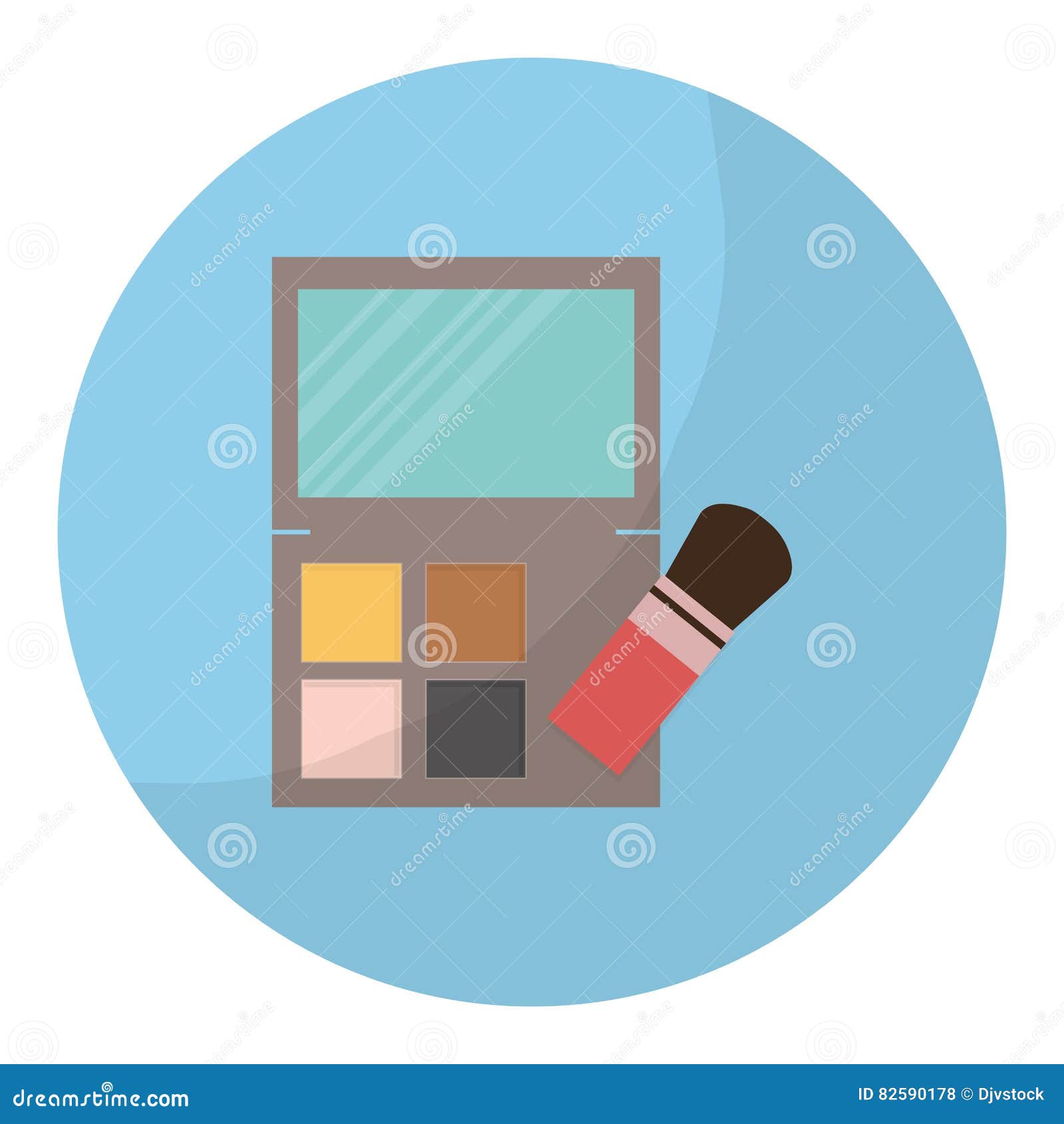 Makeup design icon stock vector. Illustration of glamour - 82590178