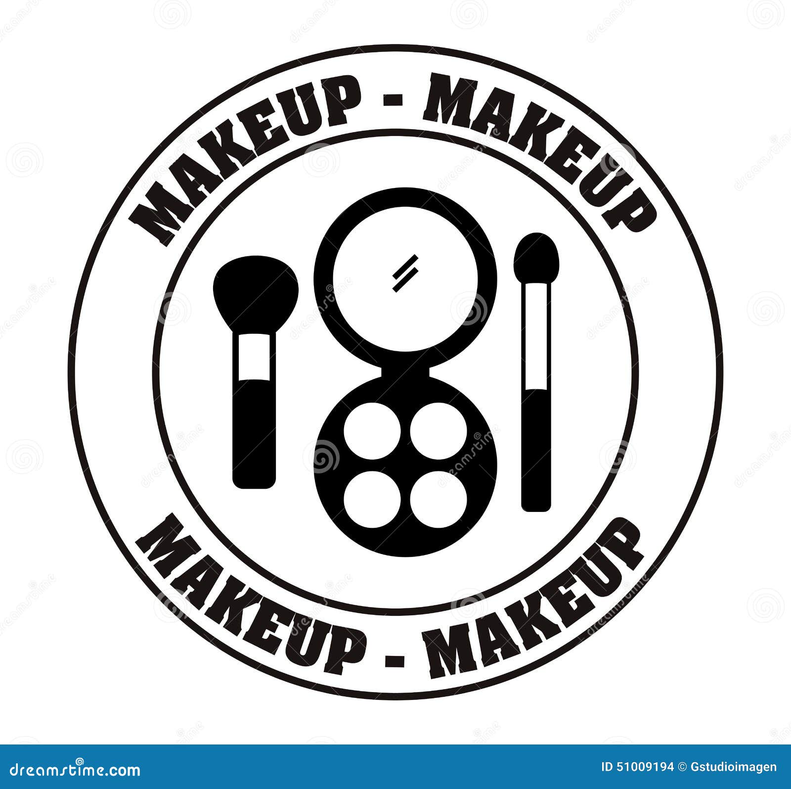 Makeup kit stock vector. Illustration of product, special - 51009194