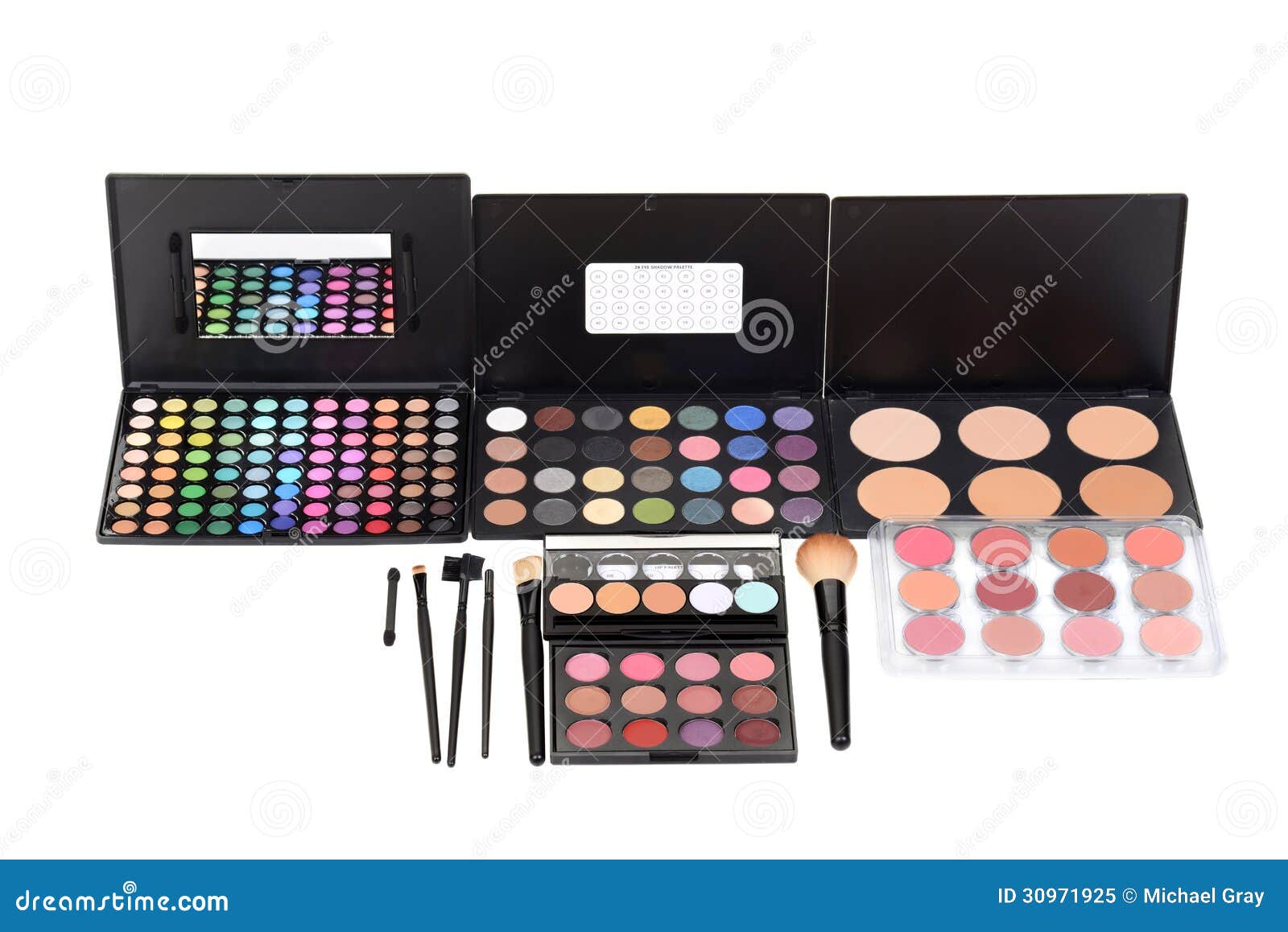 Makeup kit stock image. Image of mascara, isolated, care - 30971925