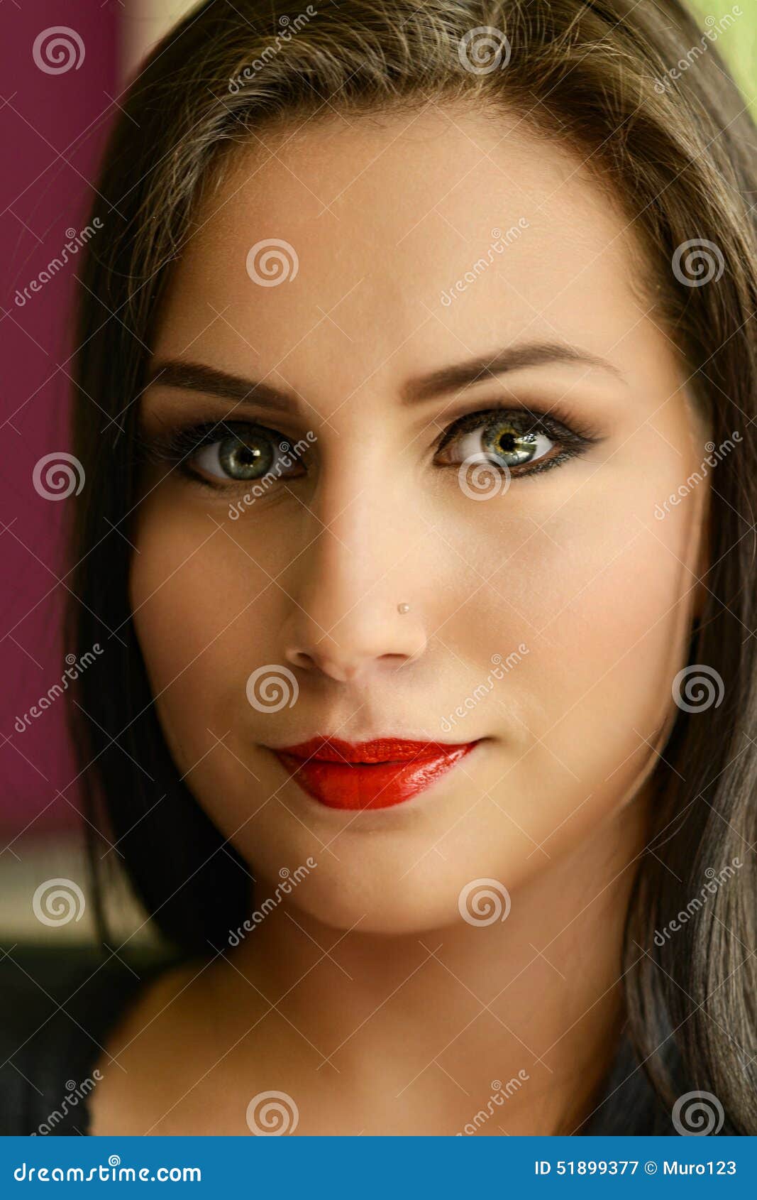 Makeup. Make-up. Eyeshadows. Eye Shadow Brush Stock Image - Image of ...