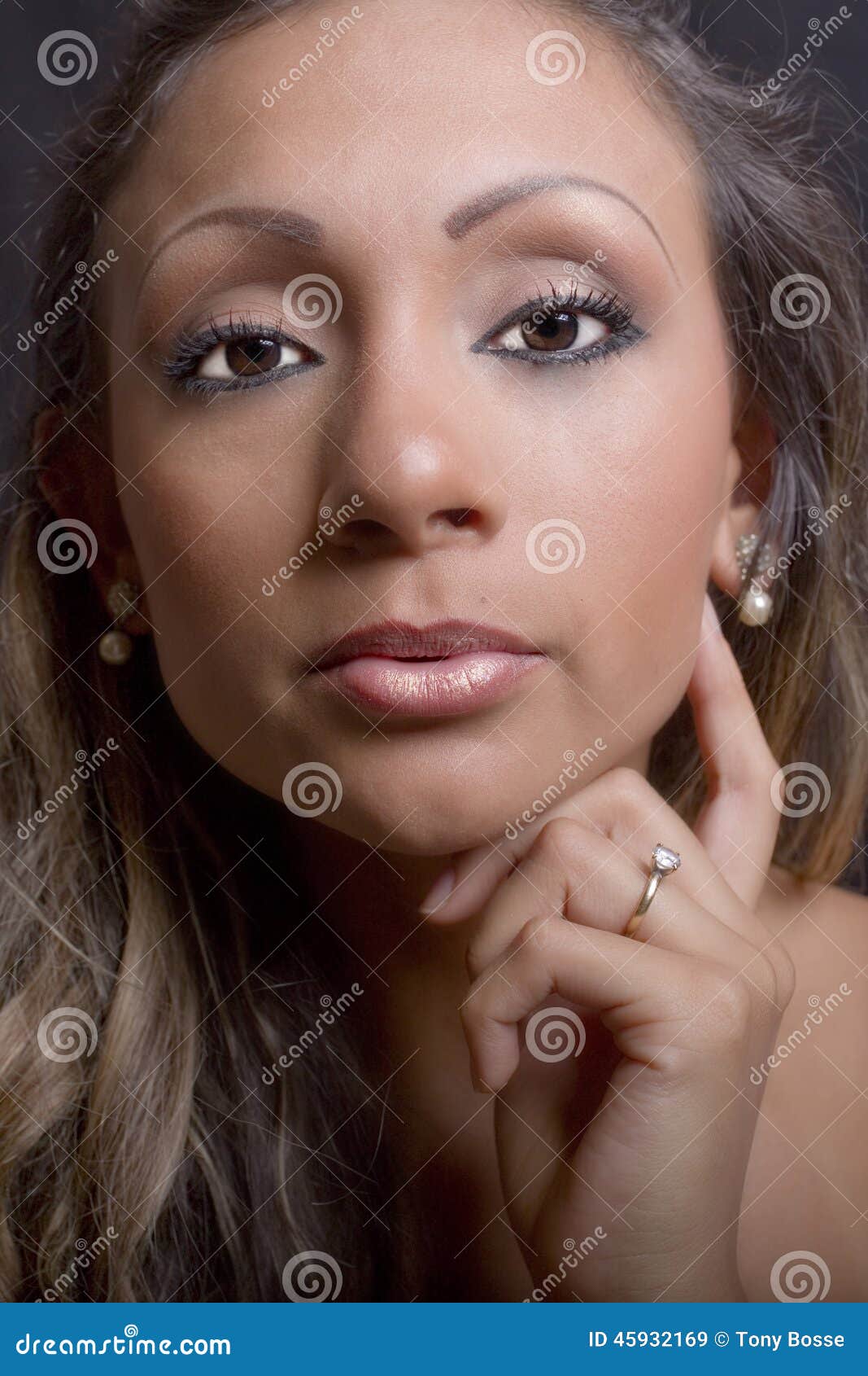 Makeup Model stock image. Image of eyebrows, tattooing - 45932169