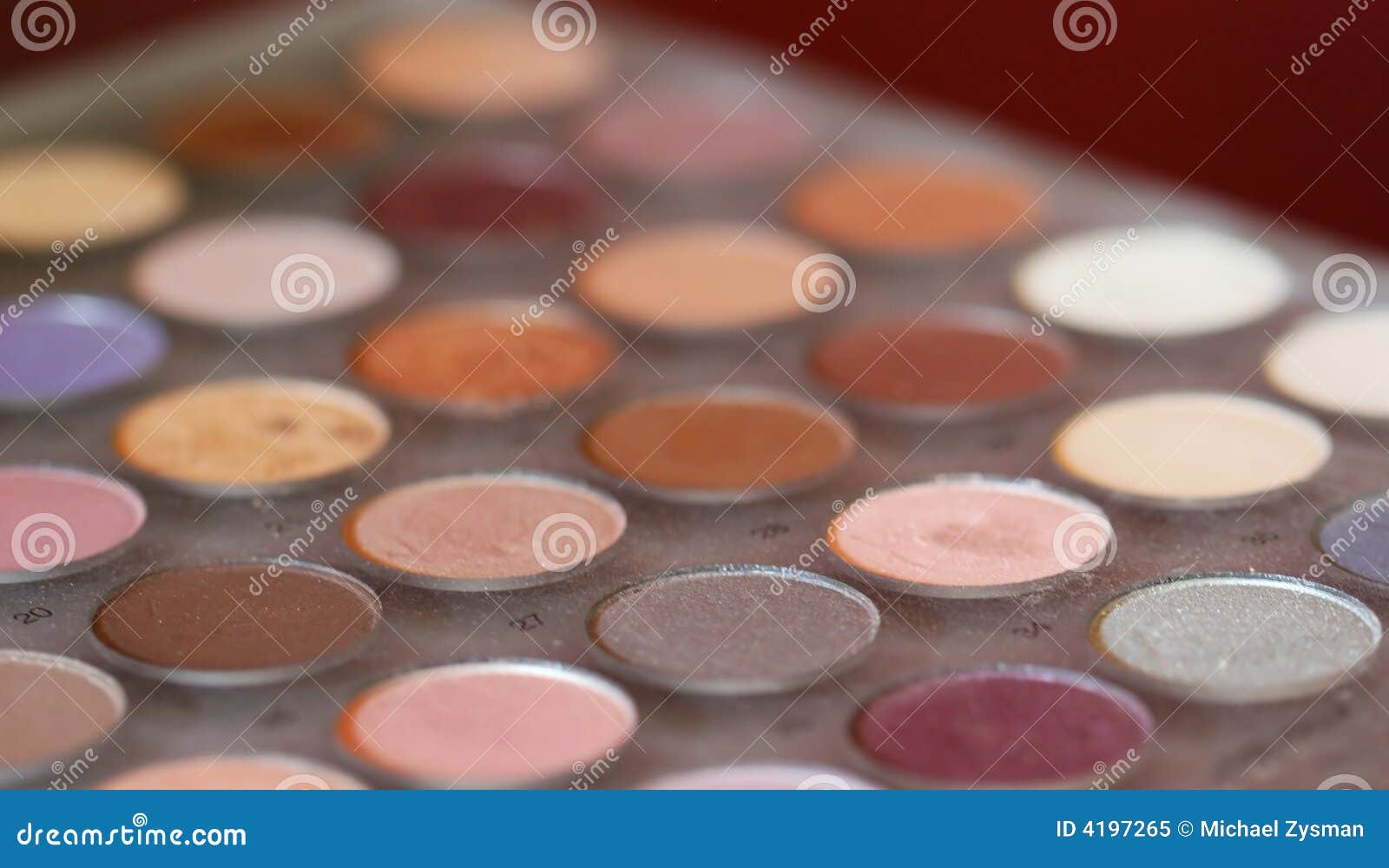 Makeup Pallette stock image. Image of fashion, closeup - 4197265