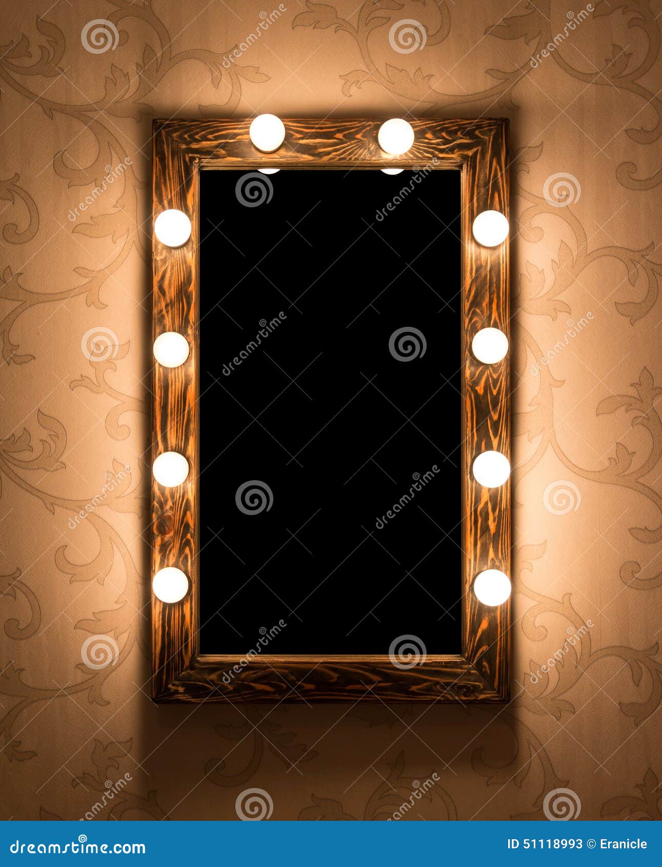 Backstage Makeup Table