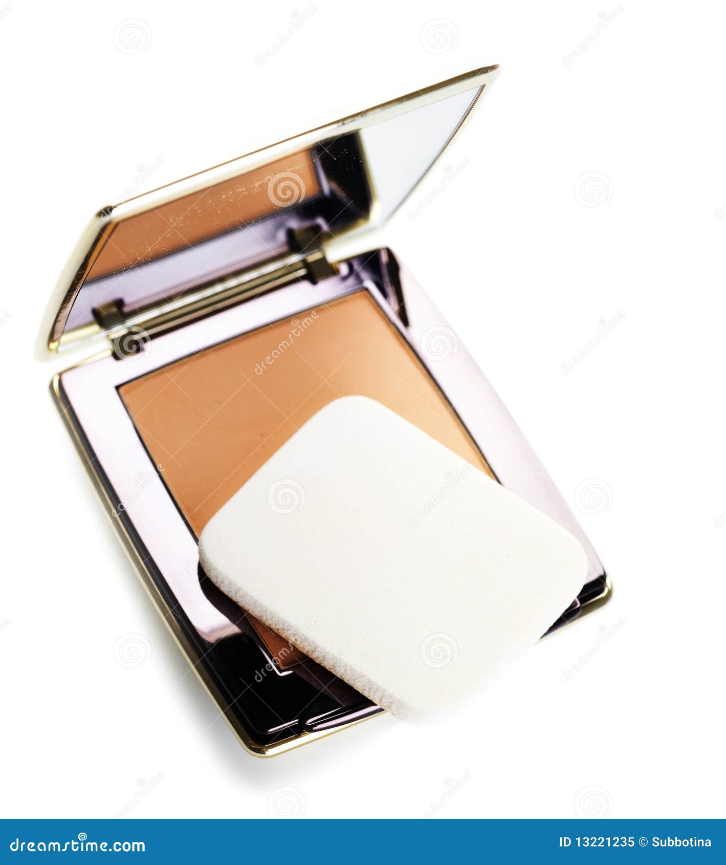 Makeup powder stock image. Image of beautiful, compact - 13221235