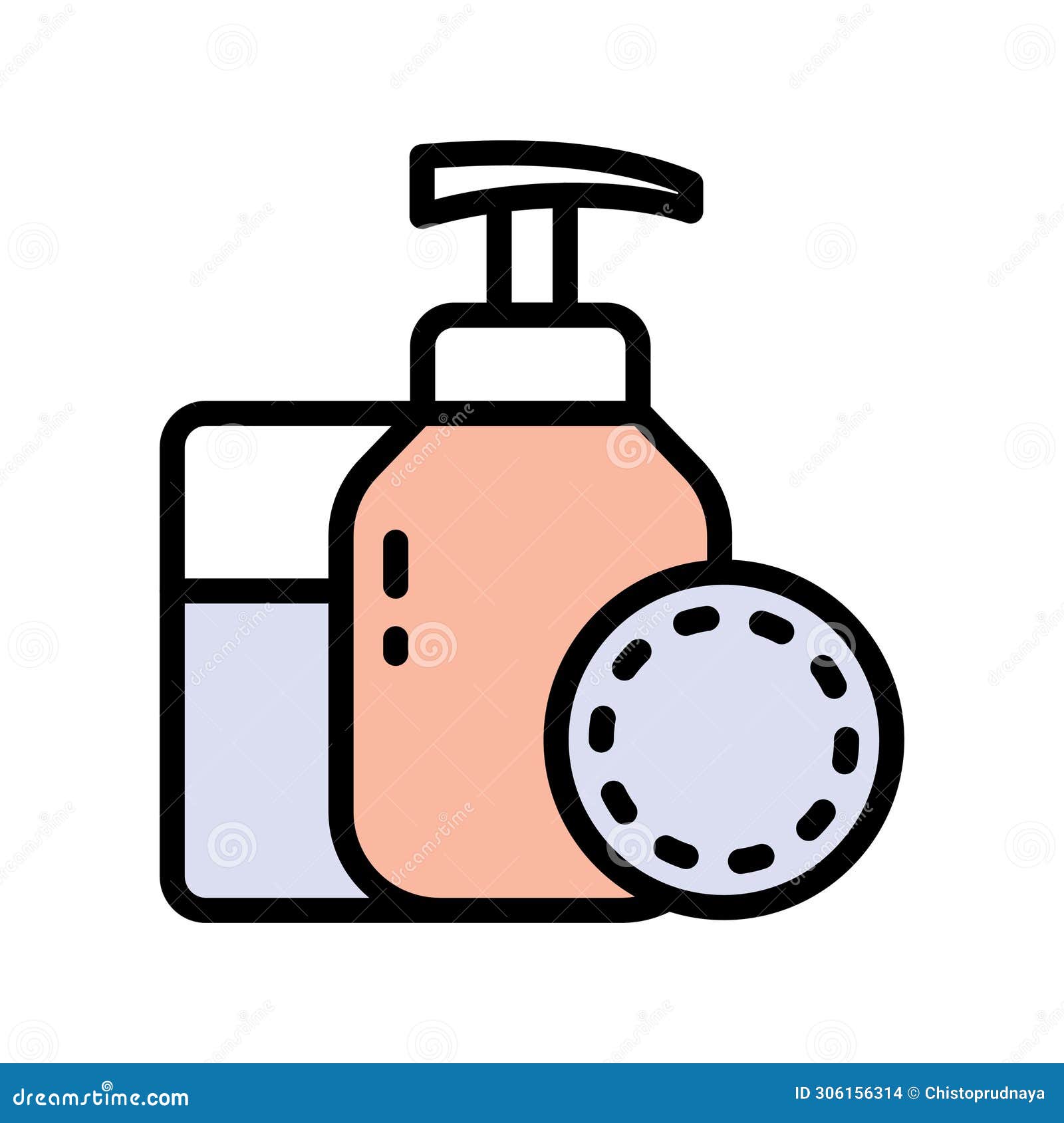 Makeup Remover Icon Vector Image. Can Also Be Used for Web Apps, Mobile ...