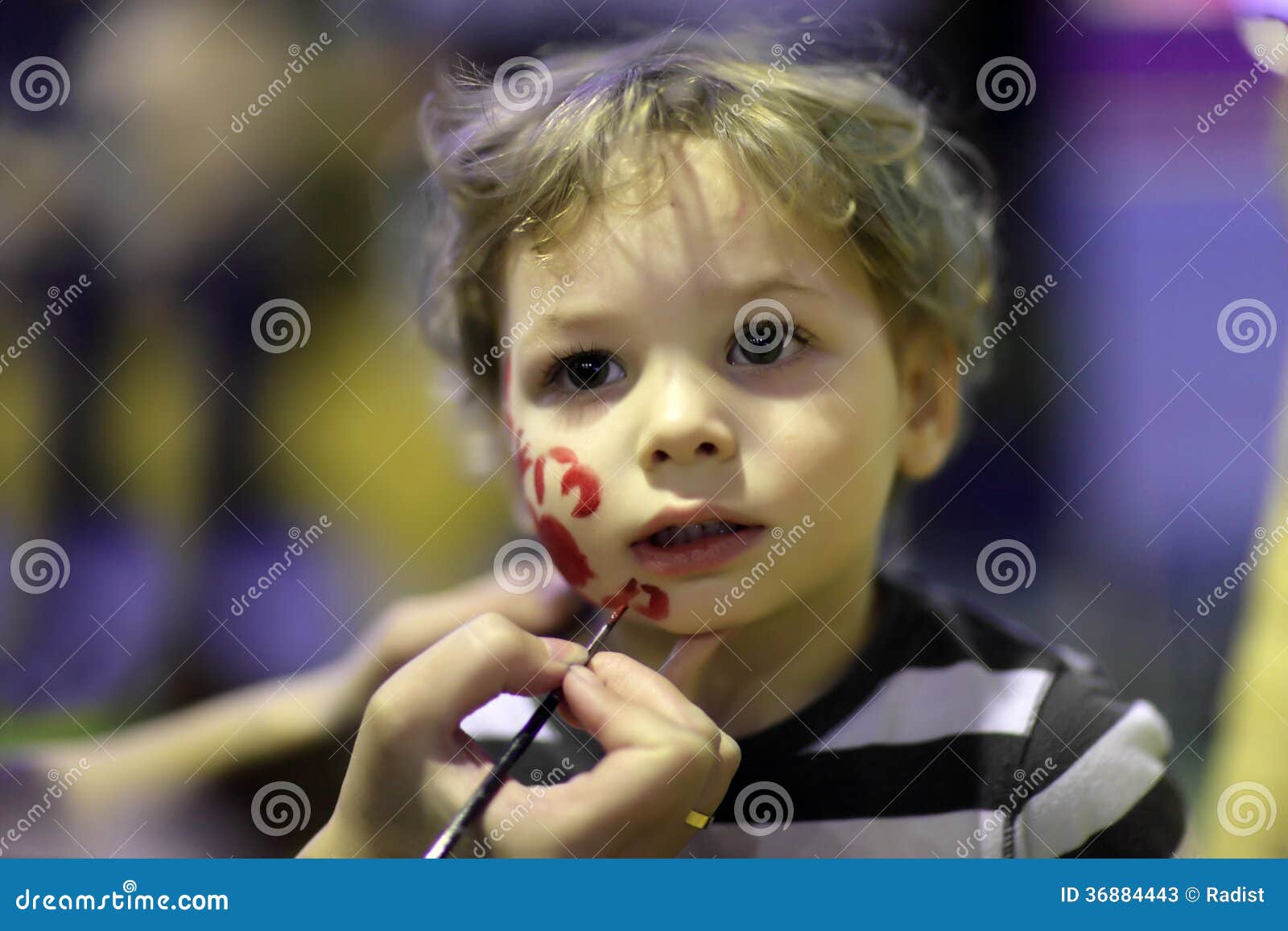 Makeup for son stock image. Image of colour, makeup, painting - 36884443