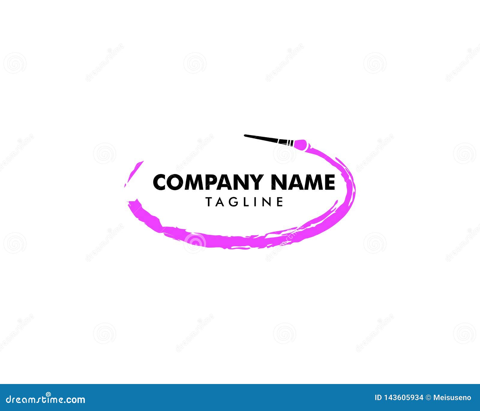 Makeup Studio Logo Design Template Stock Vector - Illustration of ...