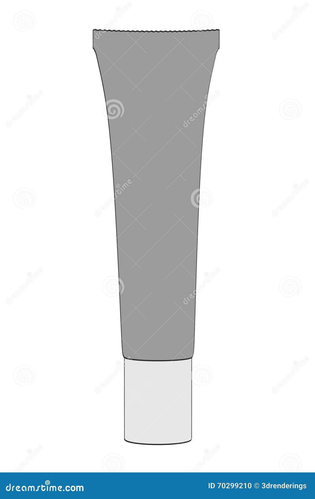 Makeup tube stock illustration. Illustration of care - 70299210