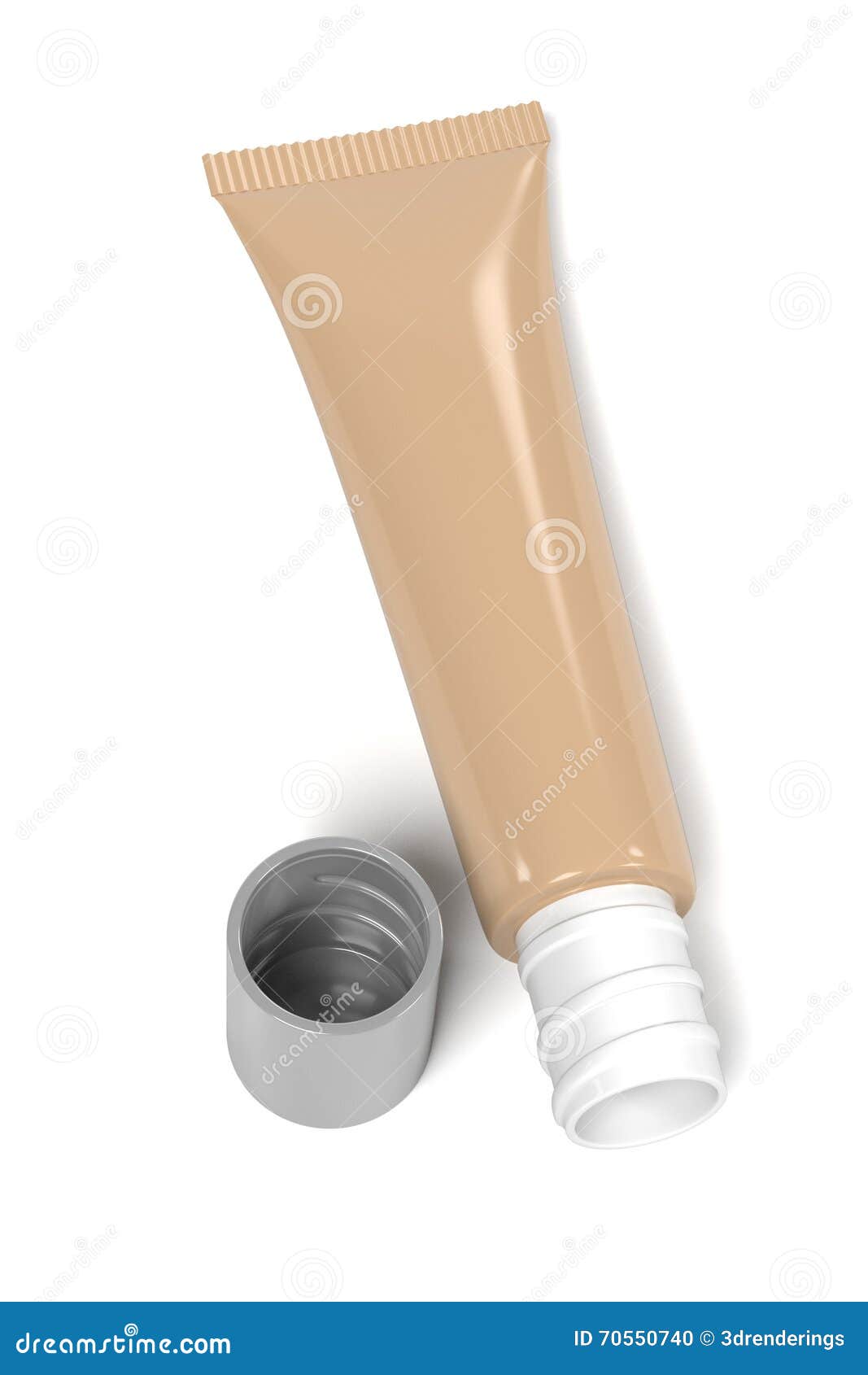 Makeup tube stock illustration. Illustration of skin - 70550740