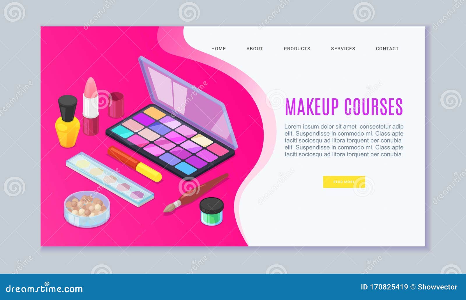 Makeup Visagist and Beauty Courses of Make Up Cosmetics Studio Web ...