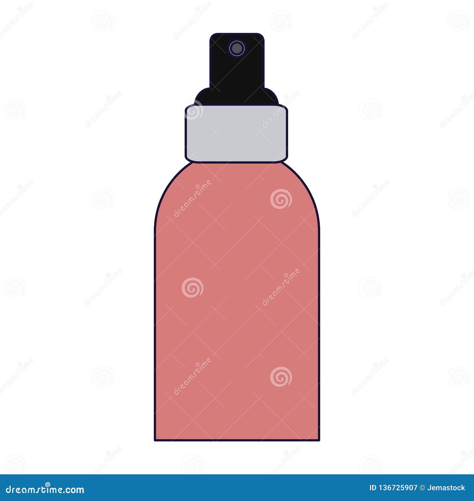 Makeup for women concept stock vector. Illustration of female - 136725907