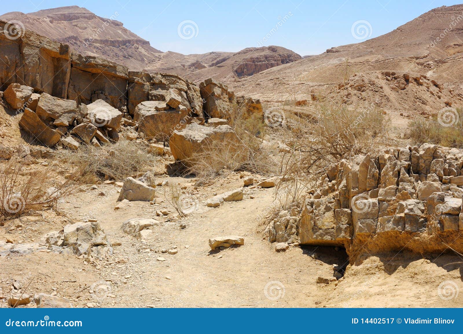 Makhtesh Ramon stock image. Image of brown, nature, high - 14402517