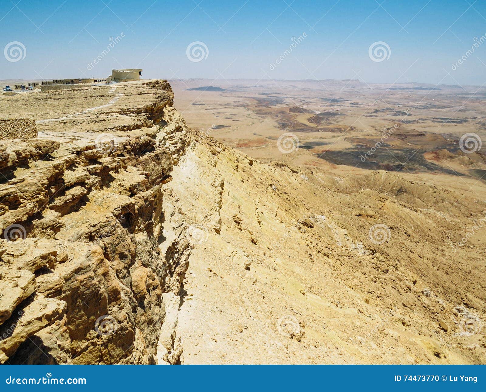 Makhtesh ramon arkivfoto. Bild av israel, litet, bred - 74473770