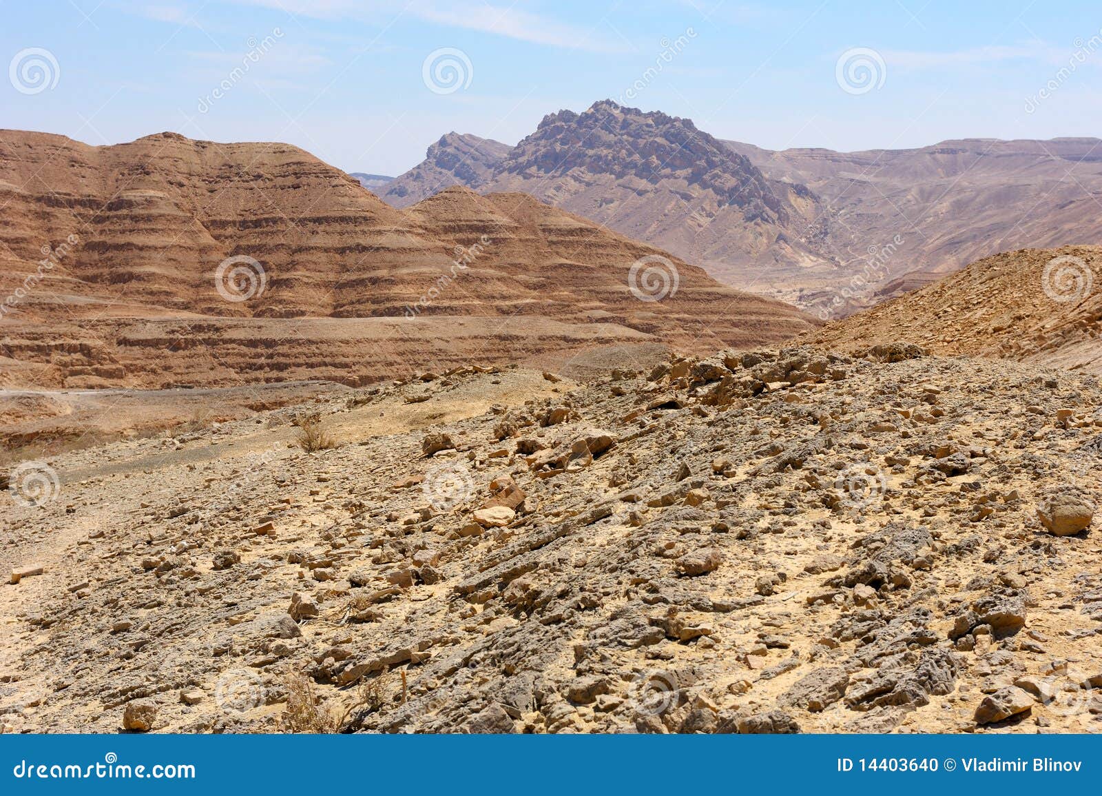 Makhtesh Ramon, mountain stock photo. Image of horizontal - 14403640