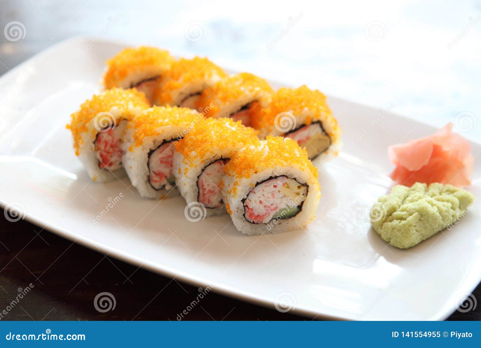 Maki Rolls stock image. Image of dish, culture, fresh - 141554955
