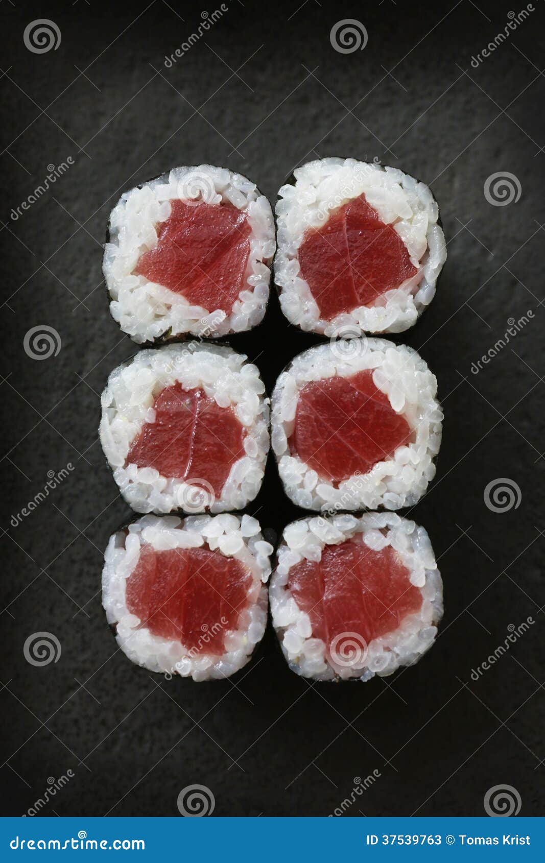 Maki sushi rolls stock image. Image of nori, food, gourd - 37539763
