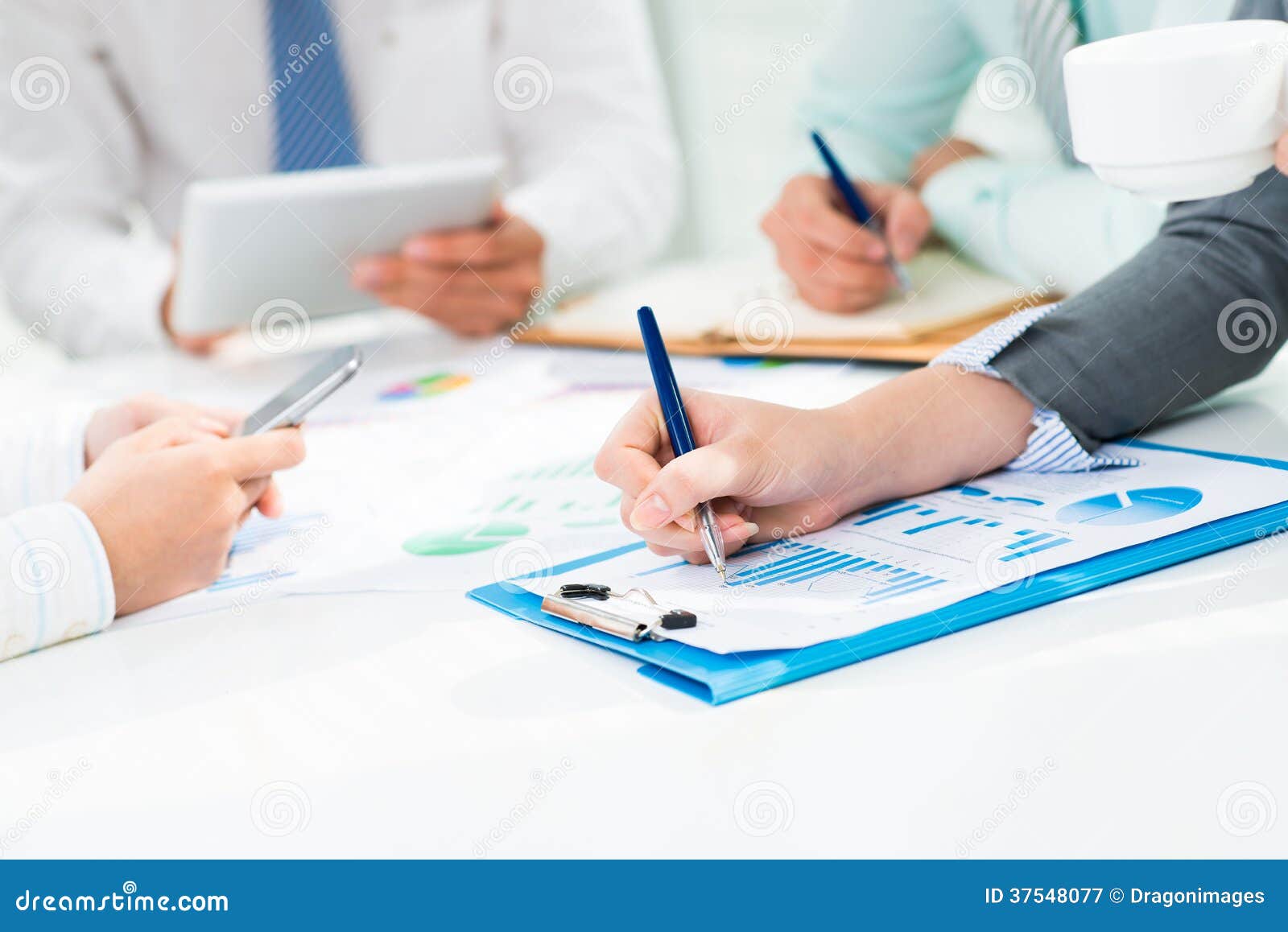 Making an analysis stock image. Image of communication - 37548077
