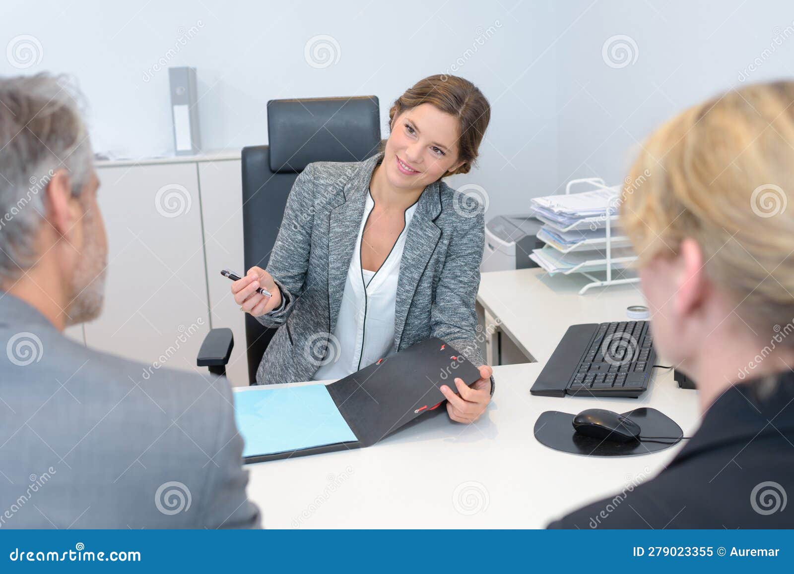 She Making Another Appointment Stock Image - Image of coordinate ...