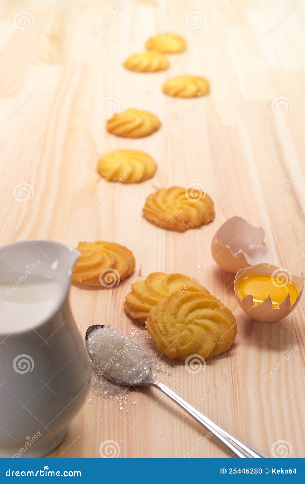 Making baking cookies stock photo. Image of food, bakery - 25446280
