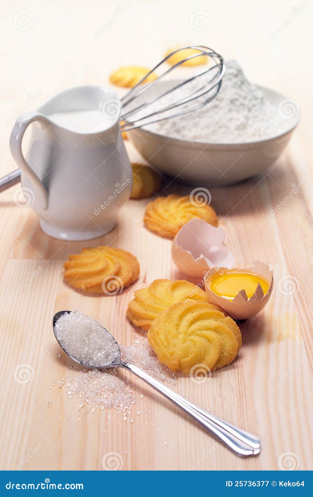 Making baking cookies stock image. Image of bakery, pastry - 25736377