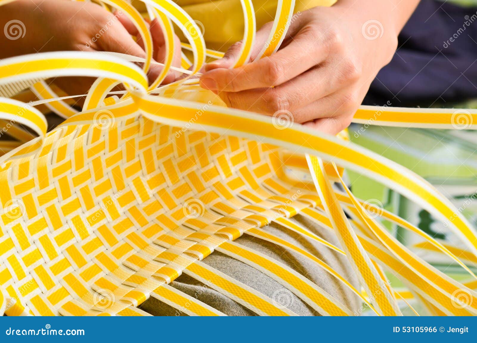 Making a Basket stock photo. Image of string, american - 53105966
