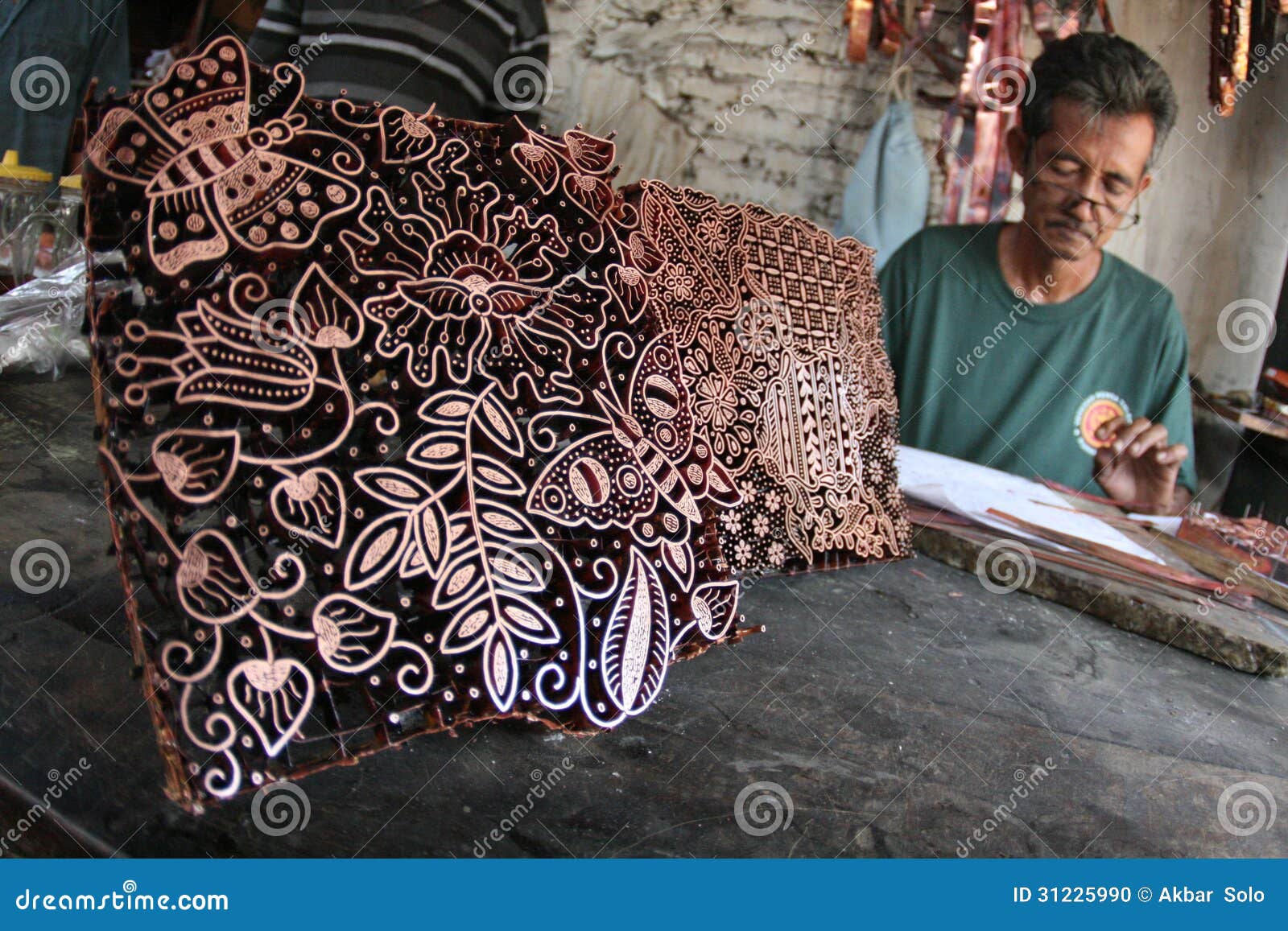 Making batik stamp editorial image. Image of making, indian - 31225990