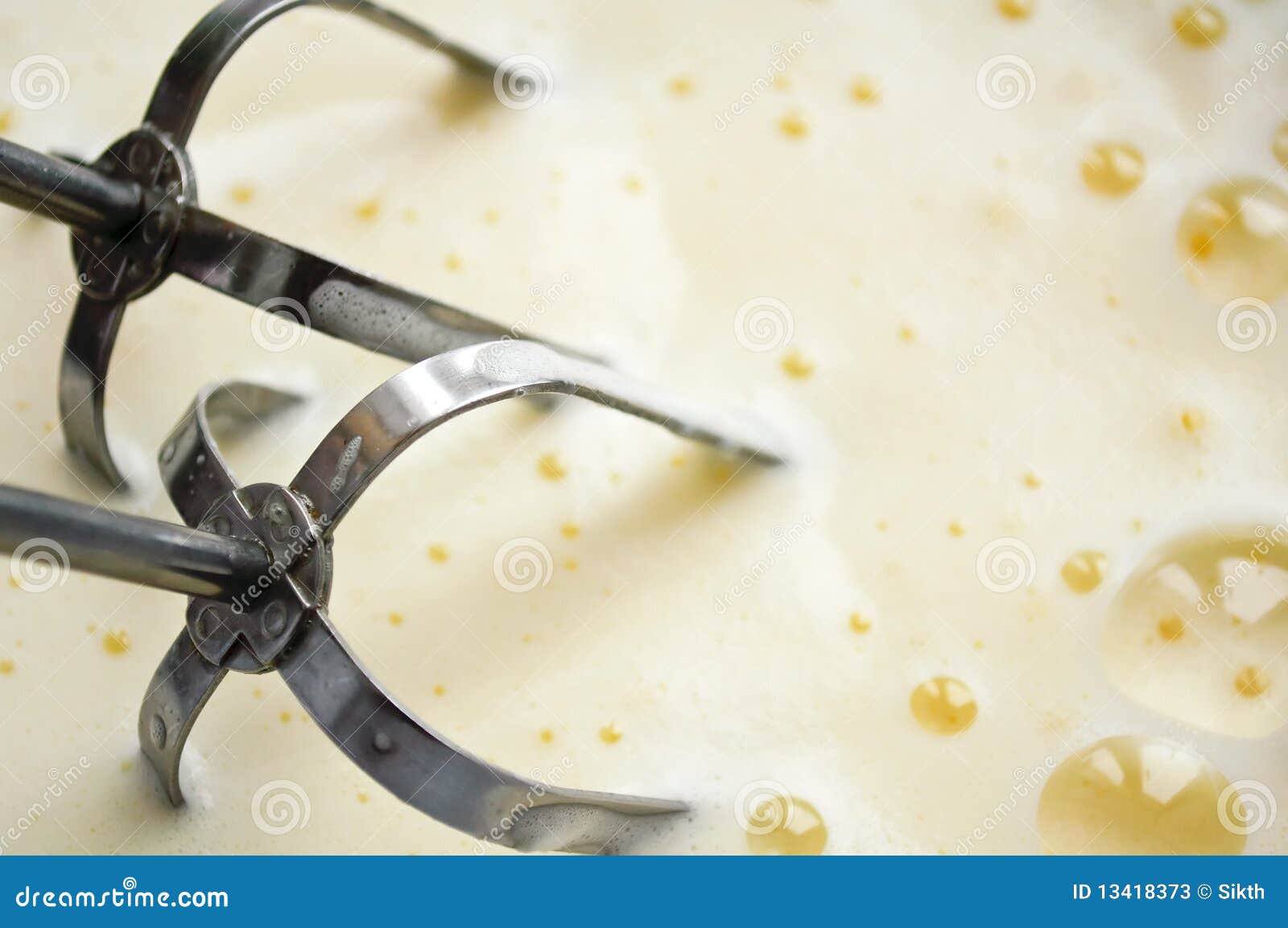 Making Batter stock image. Image of dough, delicious - 13418373