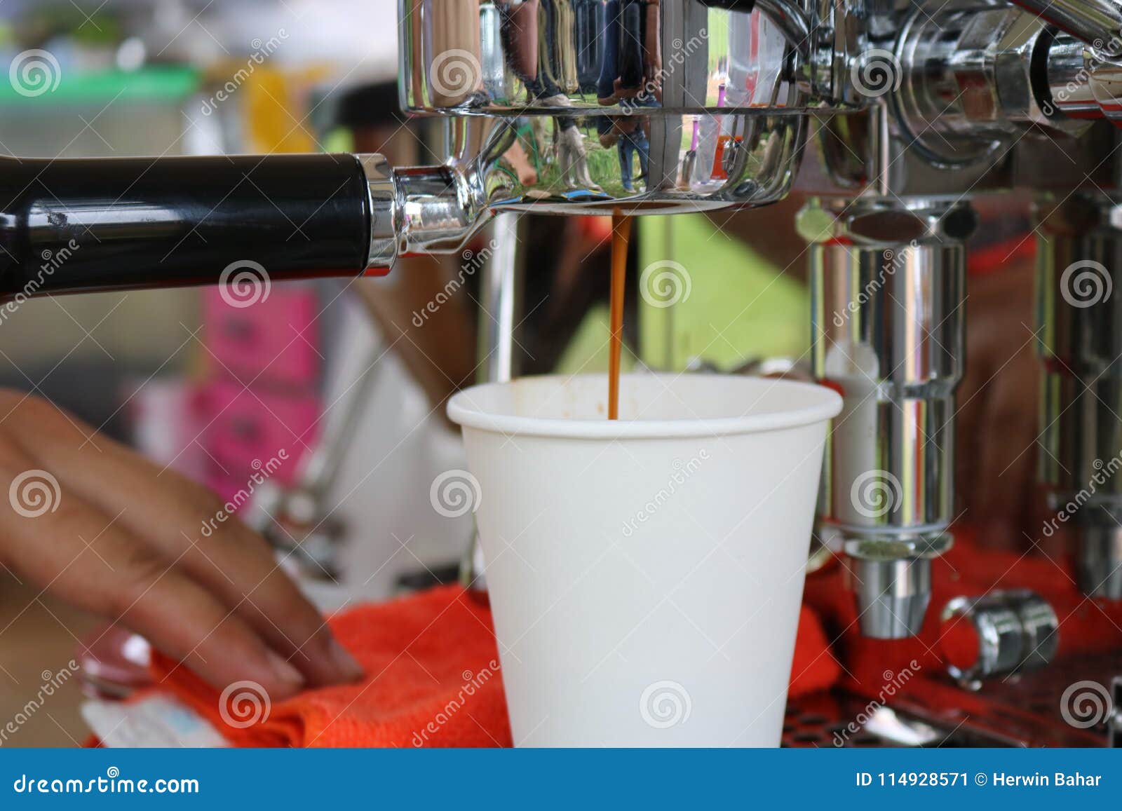 Make bitter coffee stock image. Image of bitter, making - 114928571