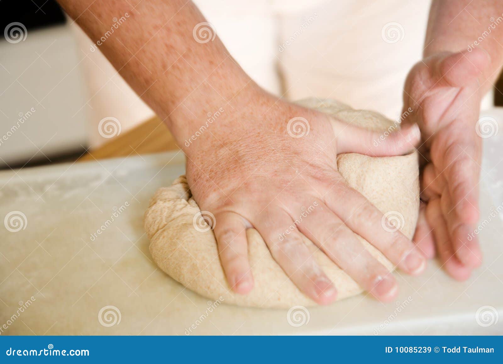 Making Bread stock image. Image of staple, dough, hands - 10085239