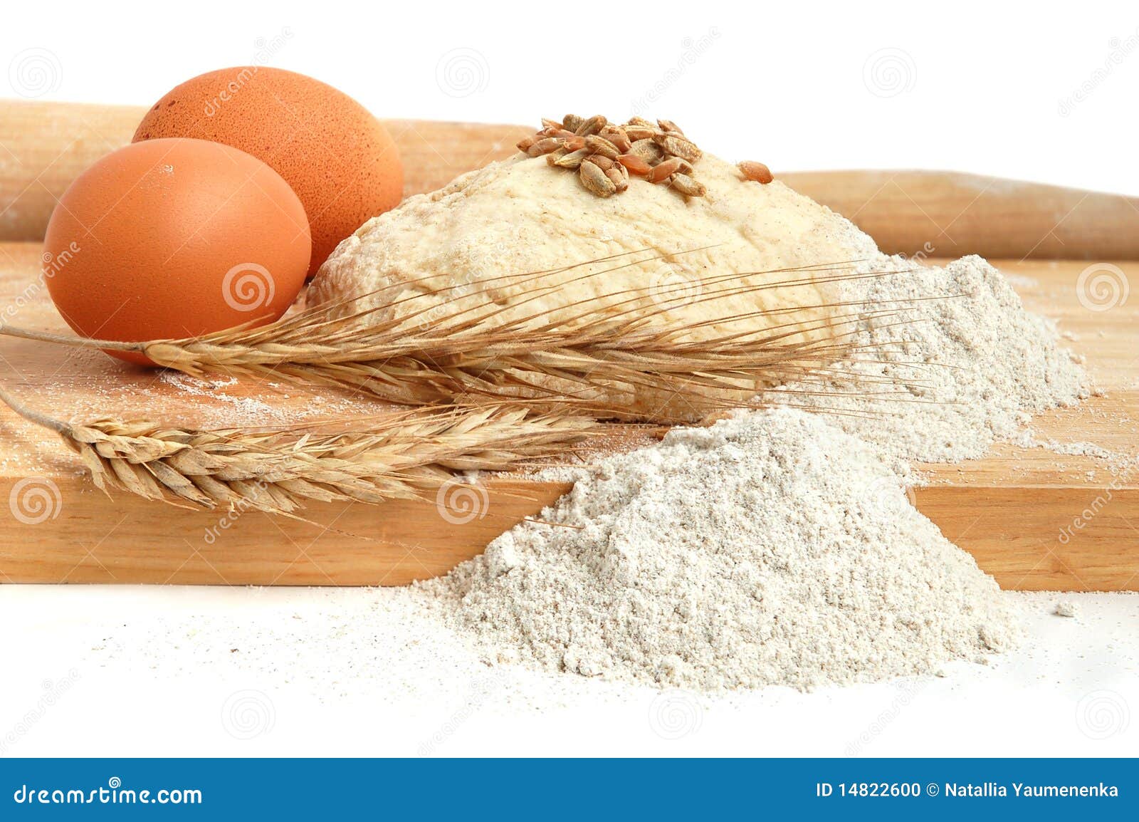 Making bread stock photo. Image of stalks, baked, kitchen - 14822600