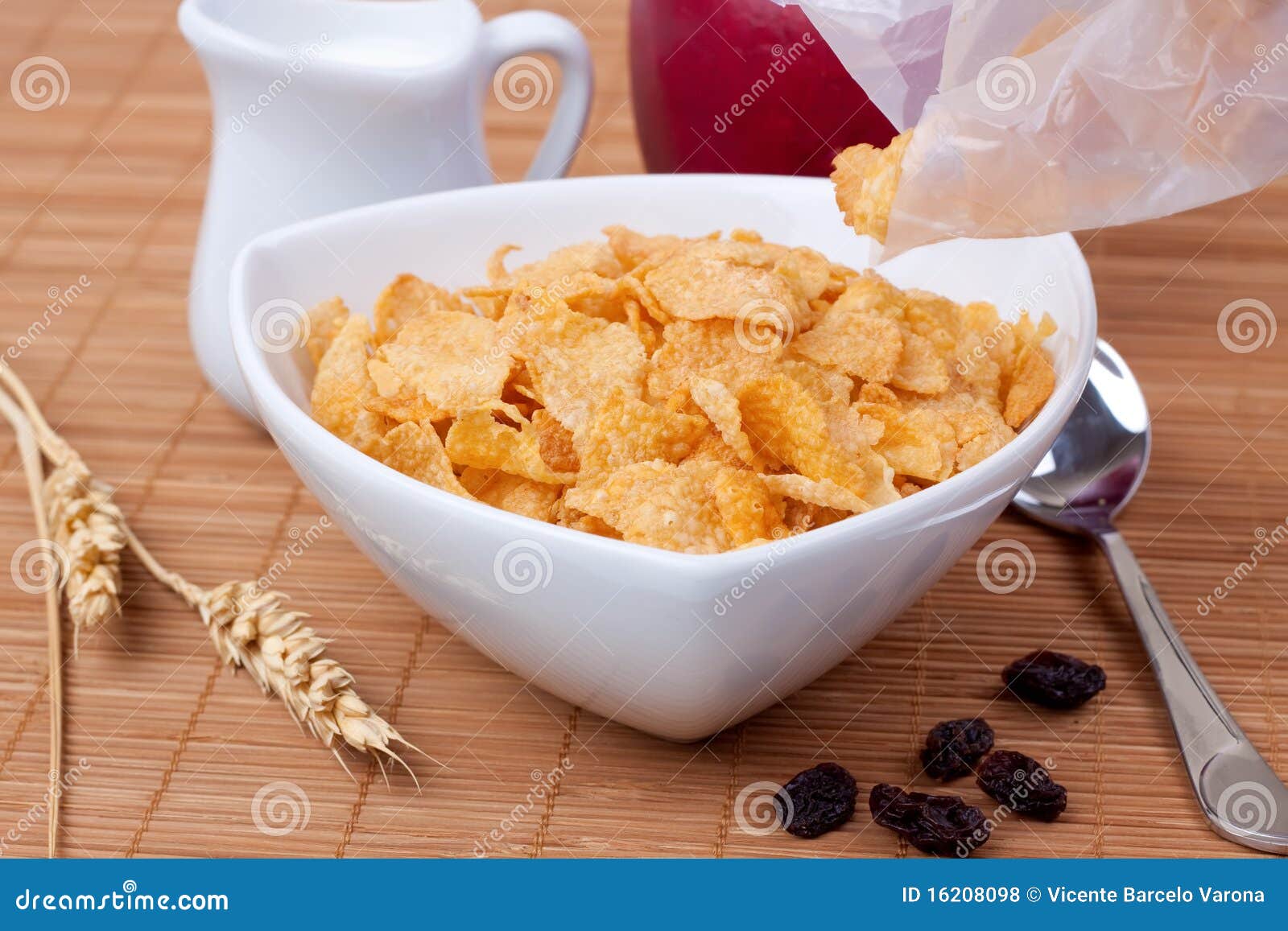 Making breakfast stock photo. Image of bowl, fresh, eating - 16208098
