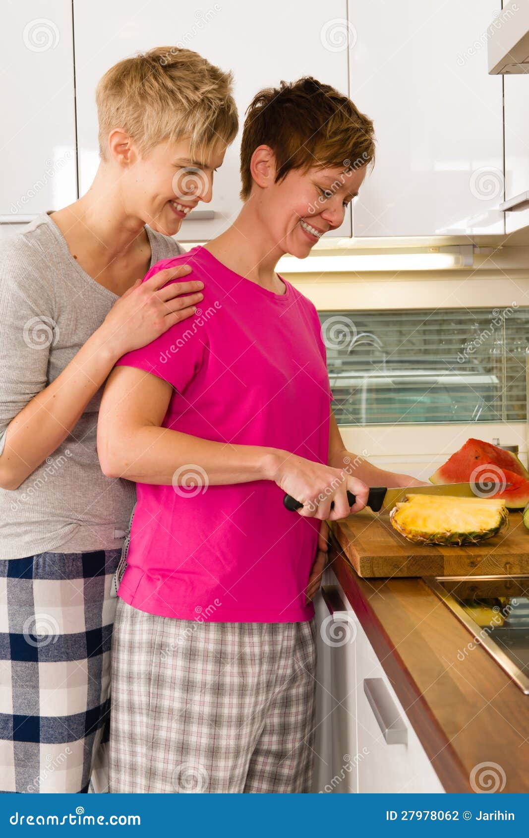 Making breakfast stock photo. Image of female, sensual - 27978062