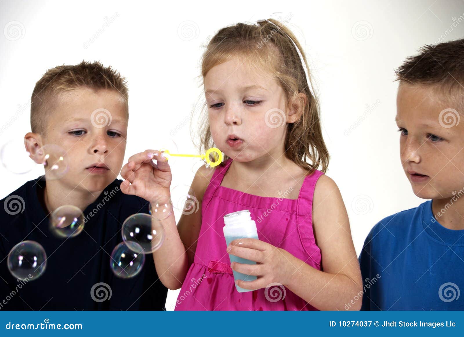 Making Bubbles stock image. Image of darling, contented - 10274037
