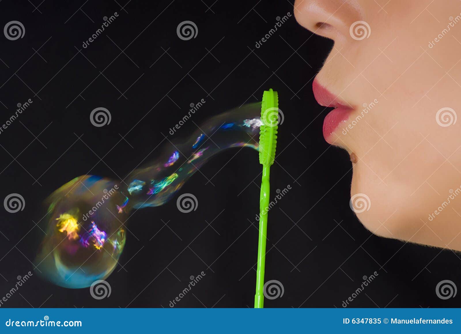 Making bubbles stock image. Image of bubbles, person, young - 6347835