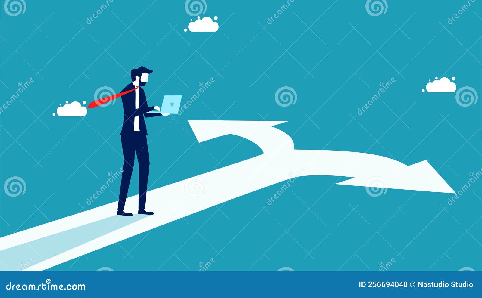 Making Business Decisions and Choosing a Career Path. Businessmen ...