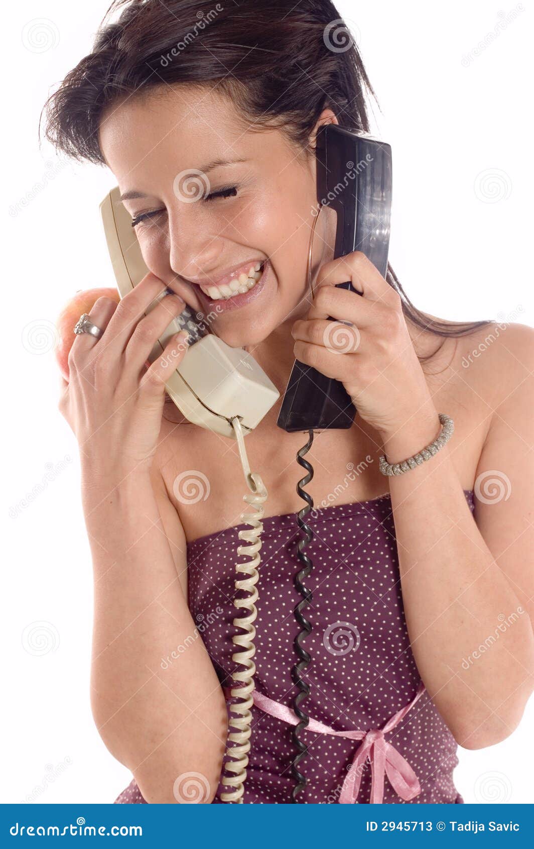 Making a call stock image. Image of business, customer - 2945713