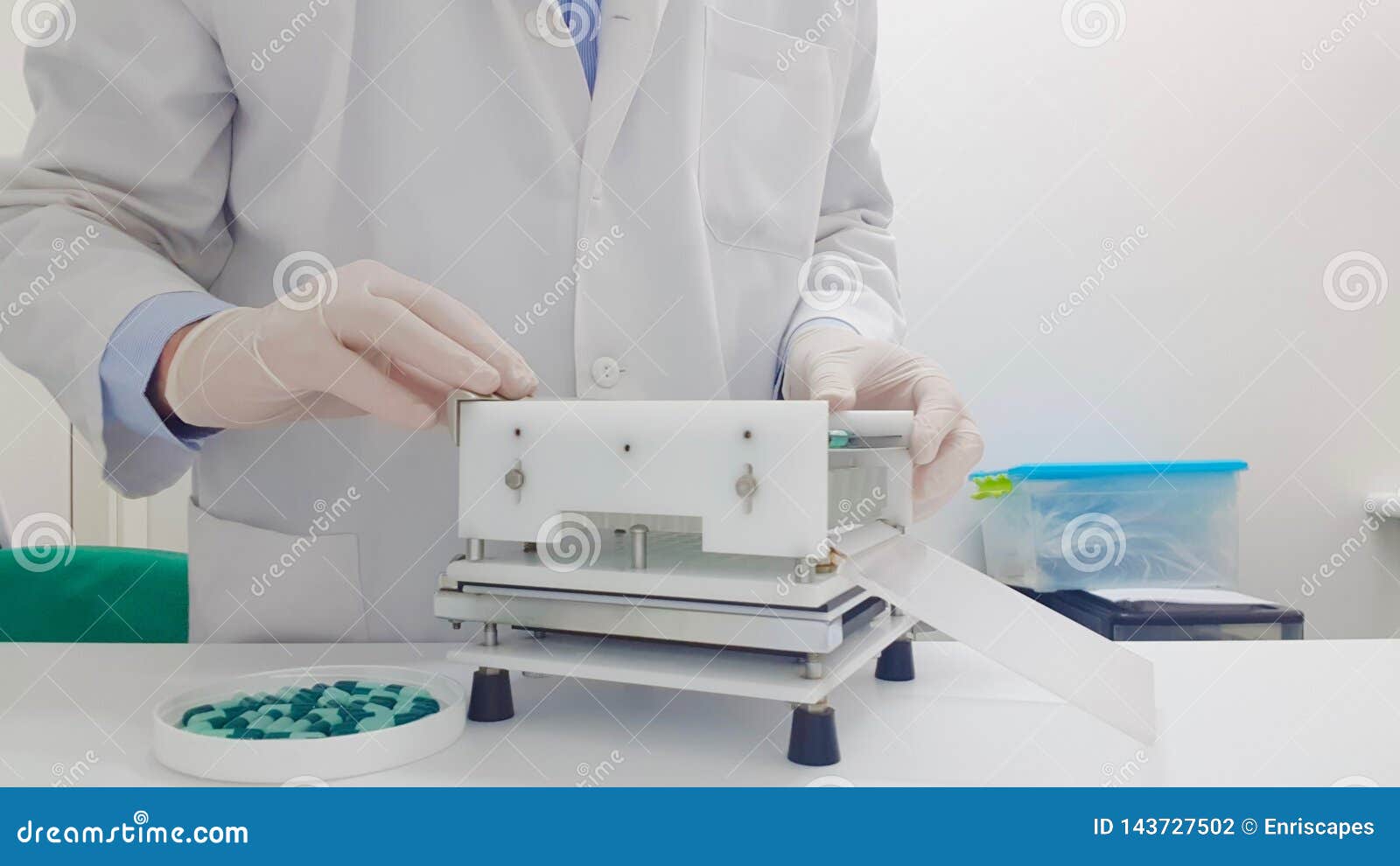 Capsule making machine stock photo. Image of medicine - 143727502