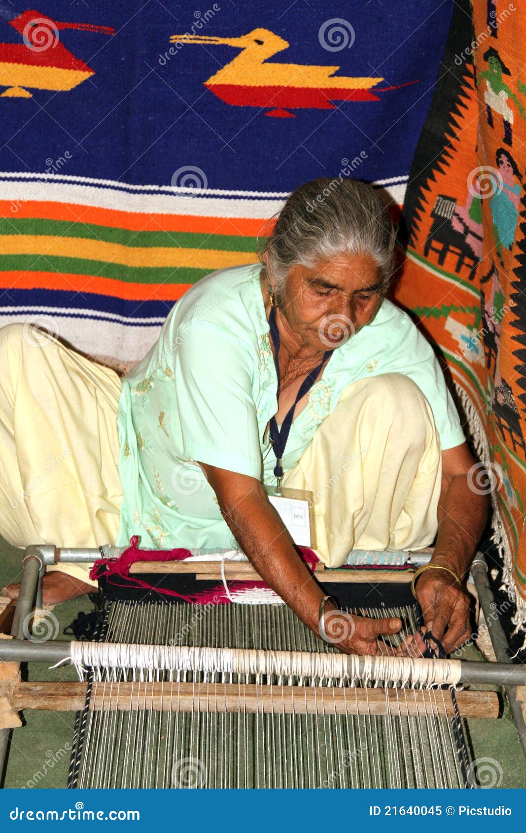 Making carpet editorial image. Image of women, senior - 21640045