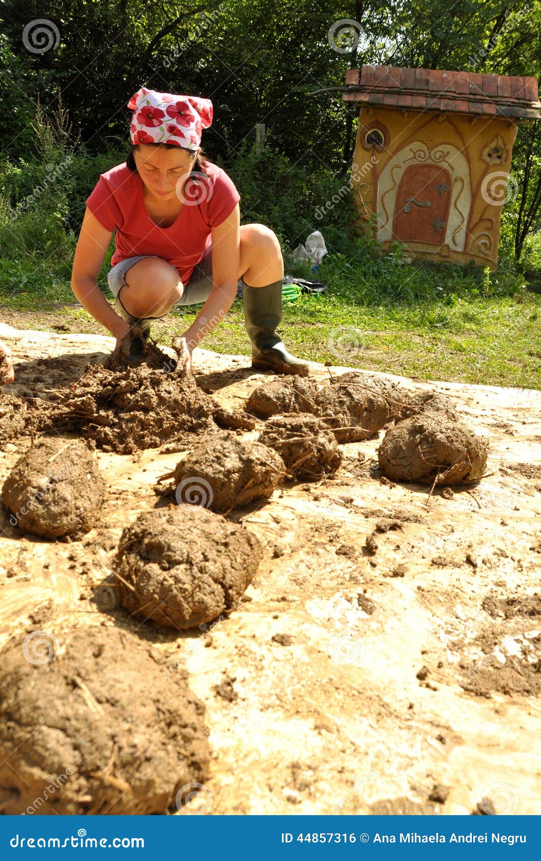 Making cob stock photo. Image of closeup, holiday, environment - 44857316