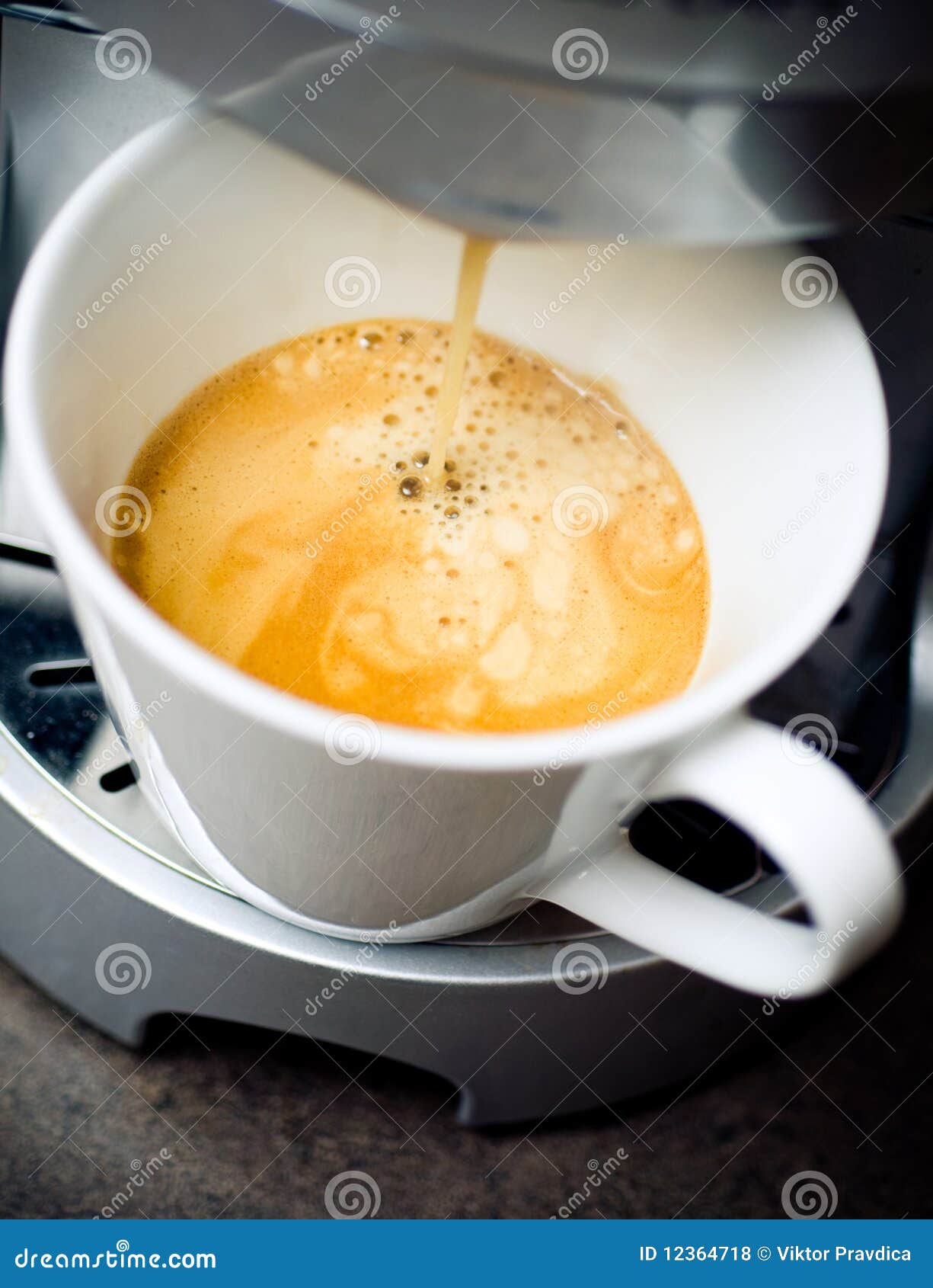 Making coffee stock photo. Image of beverage, caffeine - 12364718