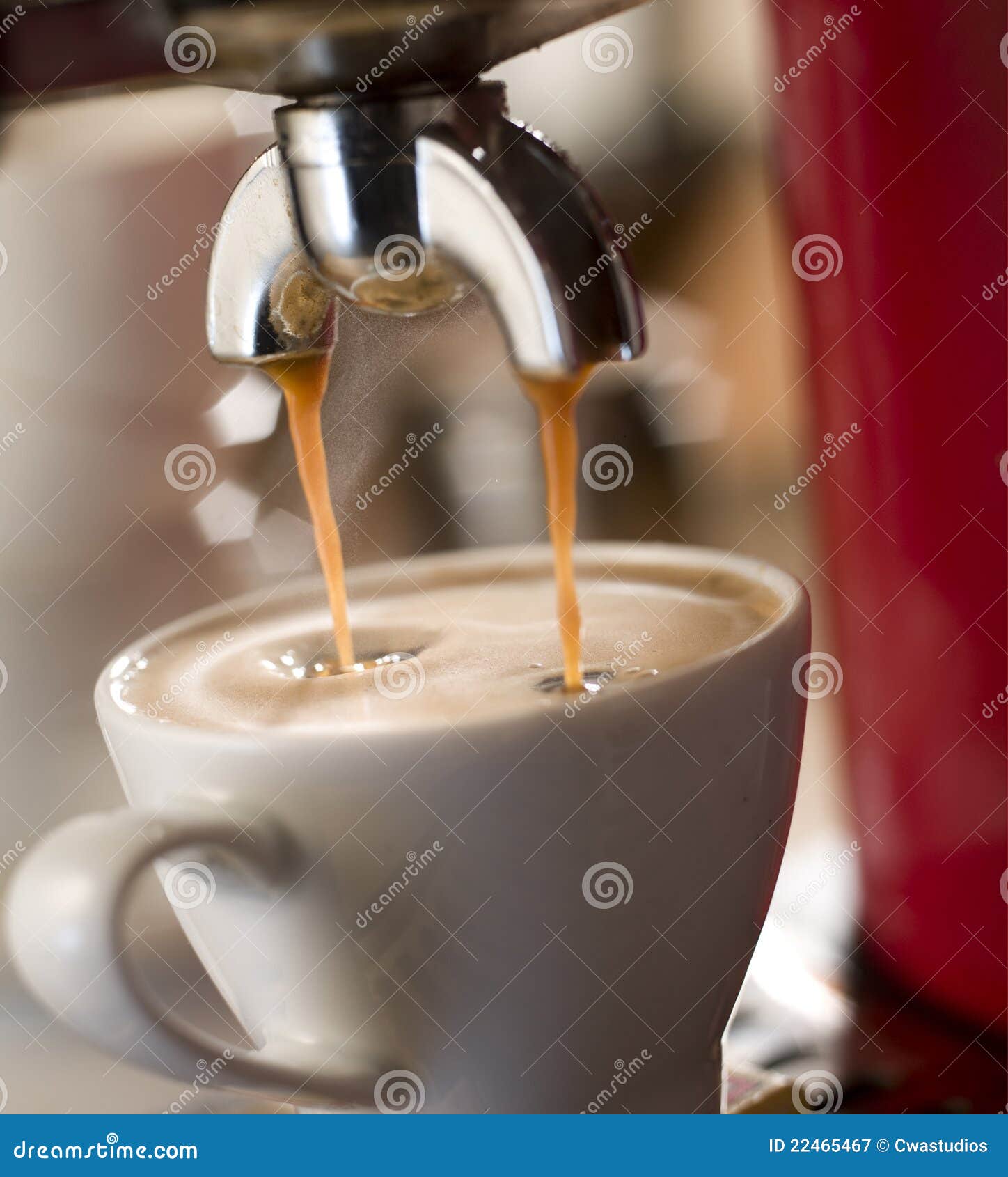 Making coffee stock image. Image of espresso, barrista - 22465467