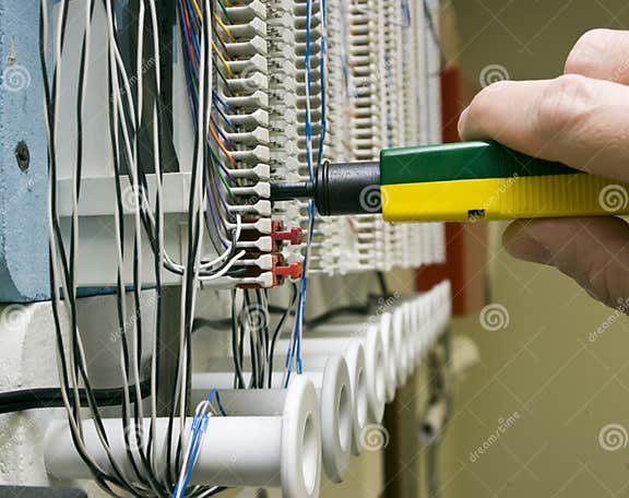 Making the Connection stock image. Image of phone, insulated - 4612639