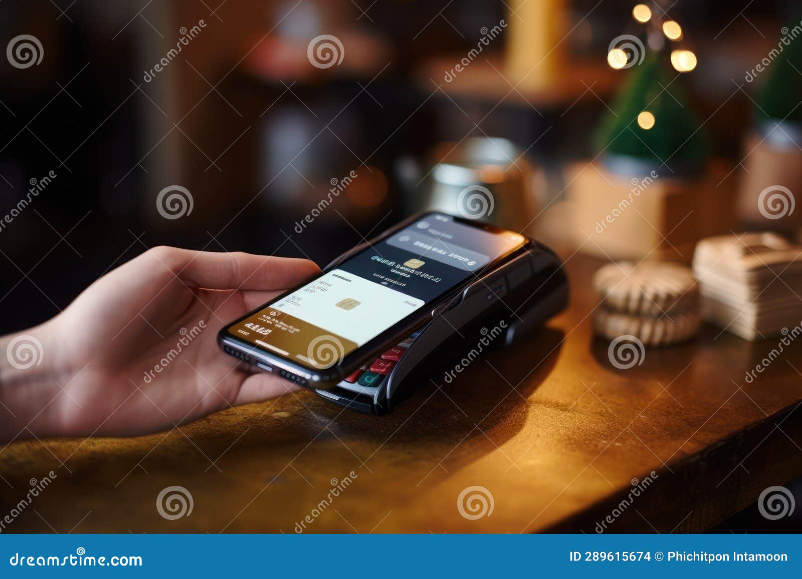 Making Contactless Payment, Credit Card and Mobile -Transaction ...