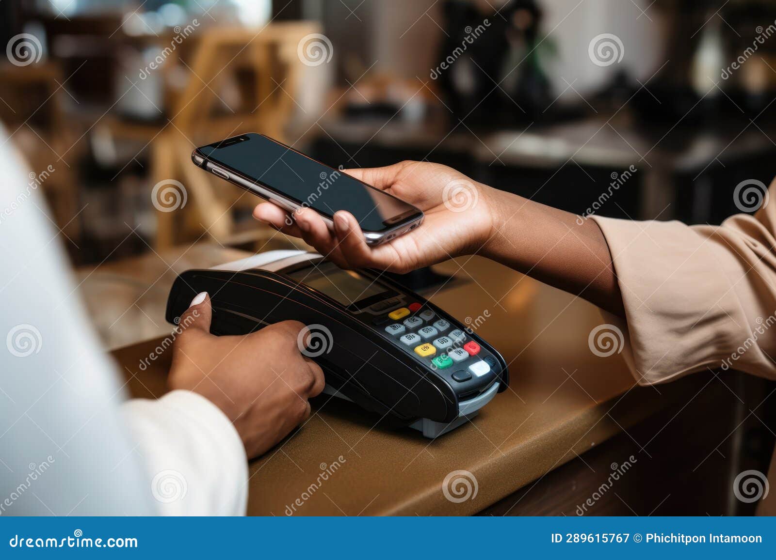 Making Contactless Payment, Credit Card and Mobile -Transaction ...