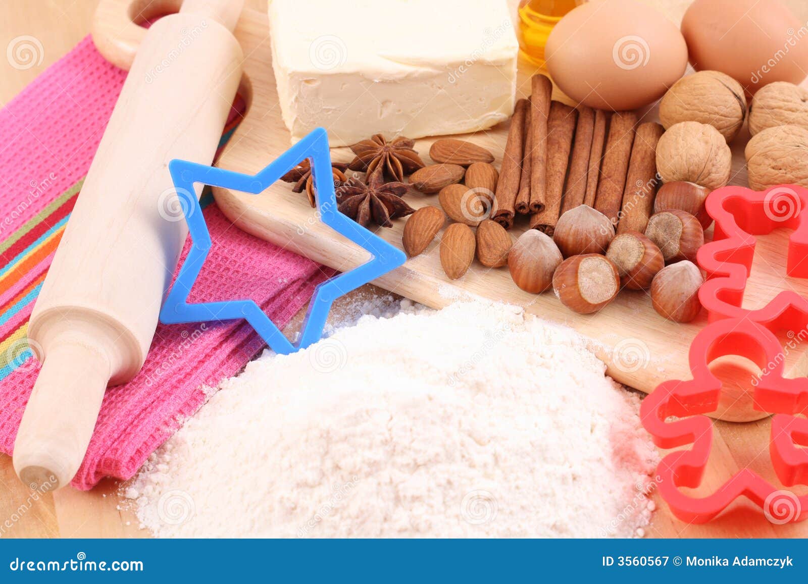 Making cookies stock image. Image of cake, aroma, gourmet - 3560567