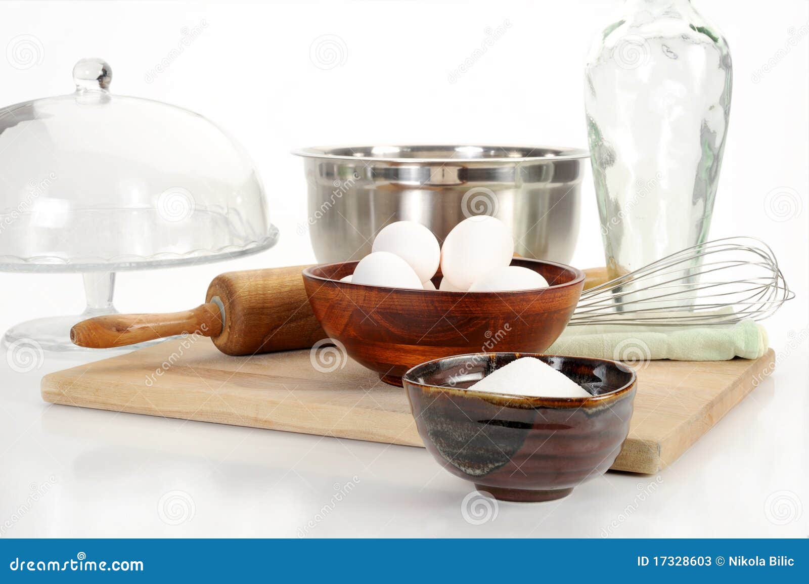 Making Cookies in Process stock image. Image of baking - 17328603