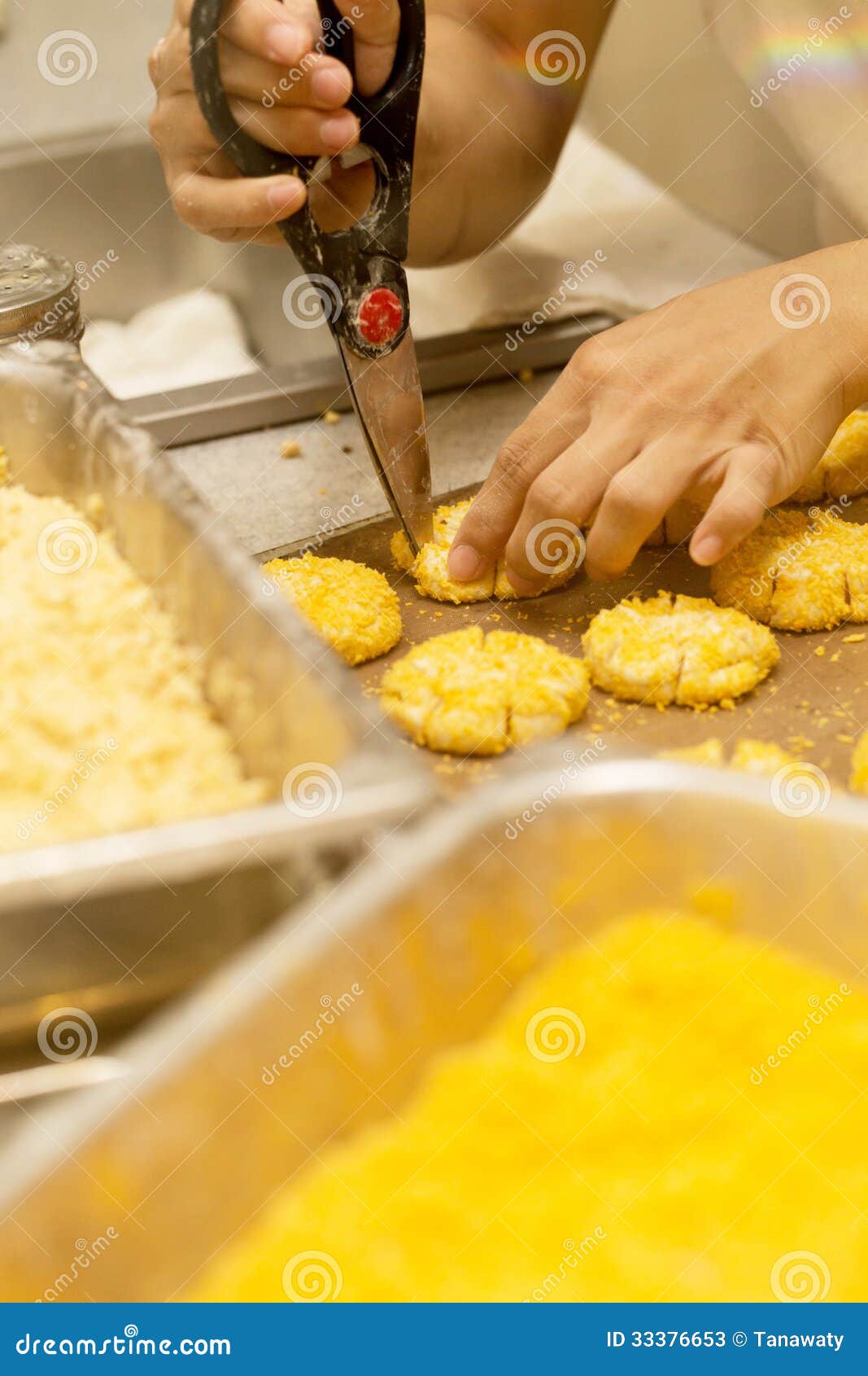 Making a cookies stock image. Image of caucasian, cookies - 33376653