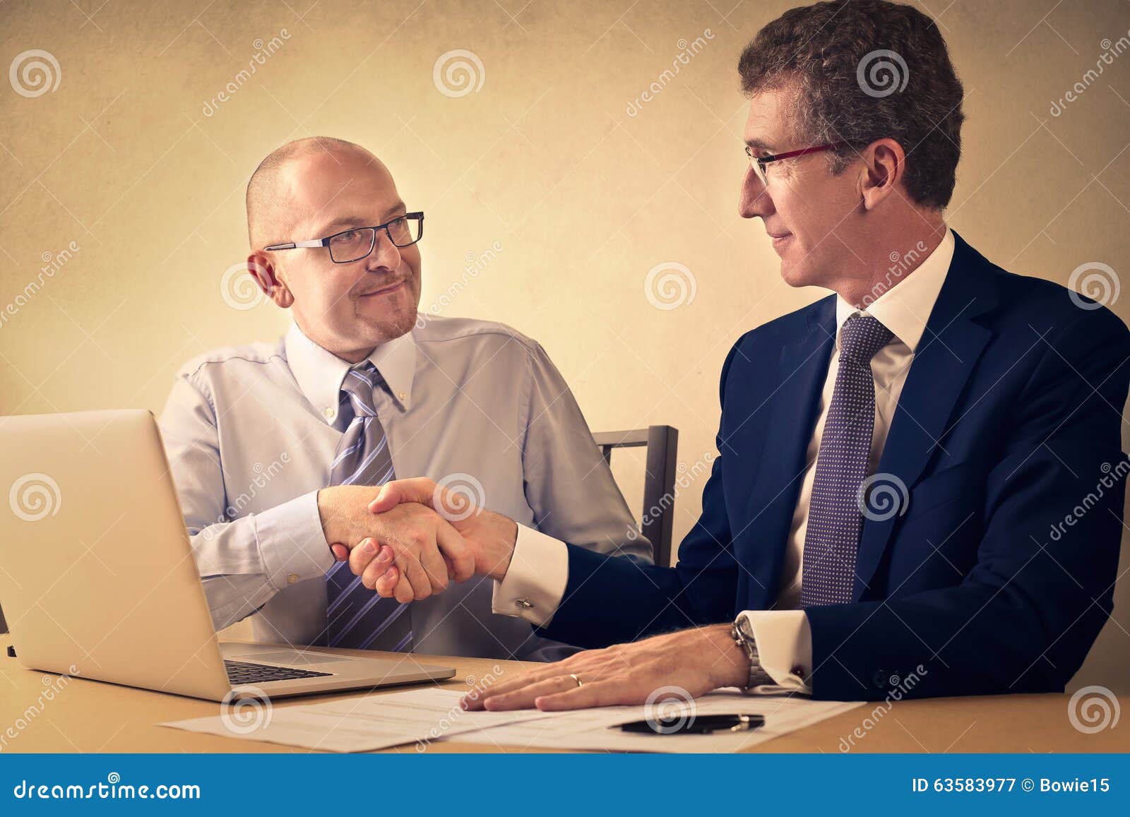 Making a deal stock image. Image of indoor, concept, master - 63583977