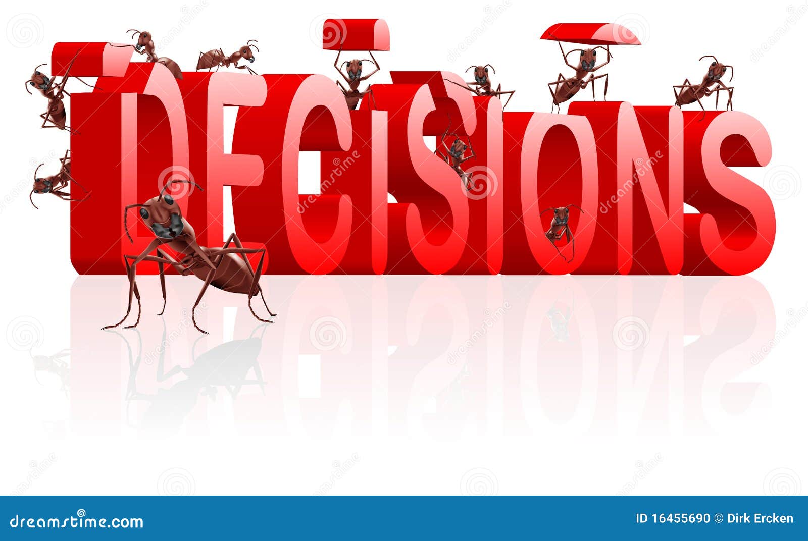 Making Decisions Decide Make Choice Stock Illustration - Illustration ...